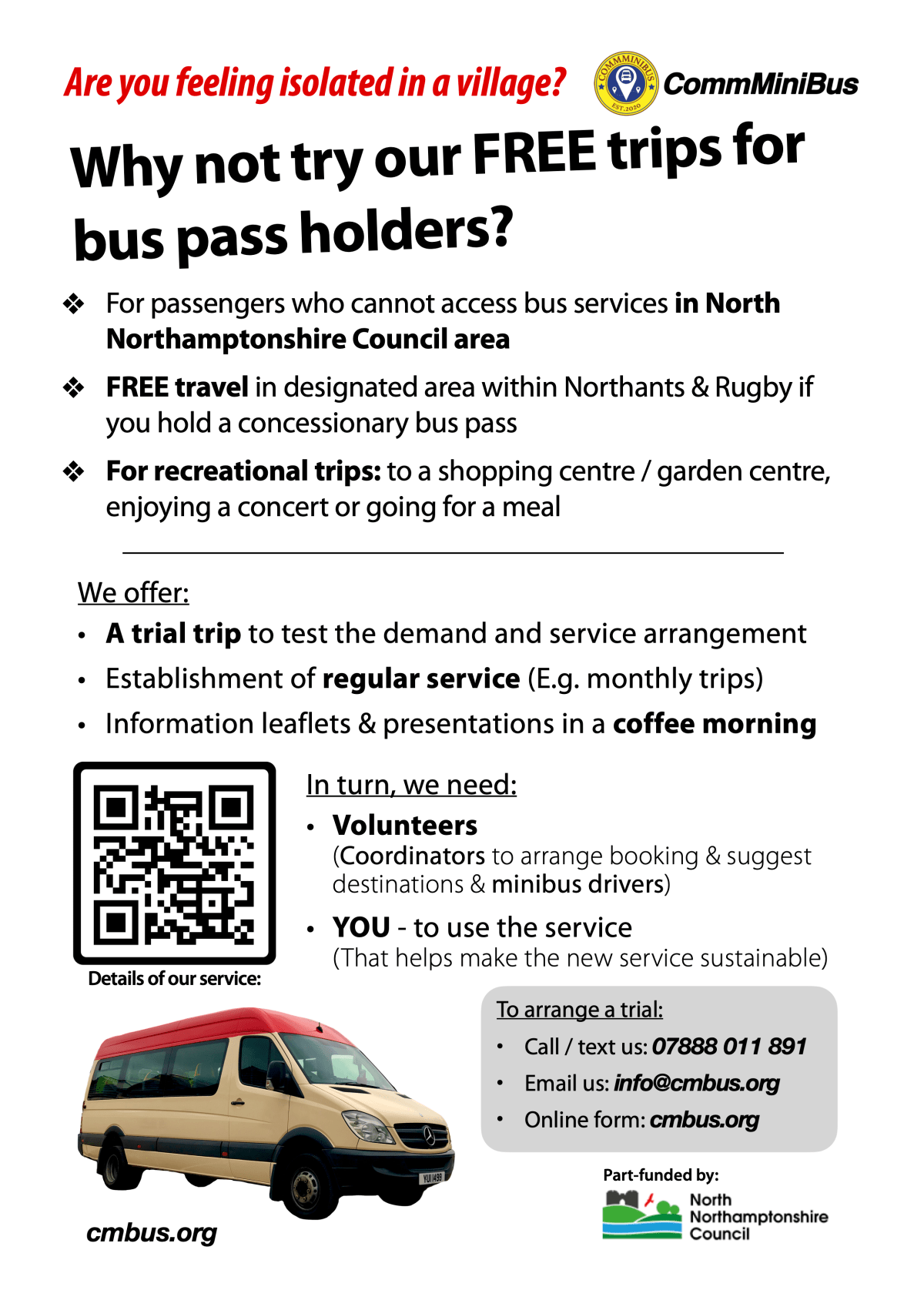 Service Q & K – CommMiniBus